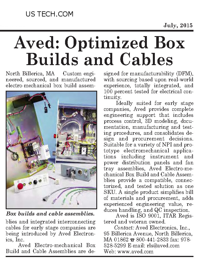 Aved Electronics - Venmark International