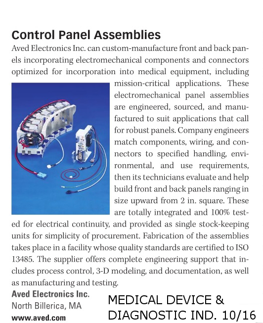 Aved Electronics - Venmark International